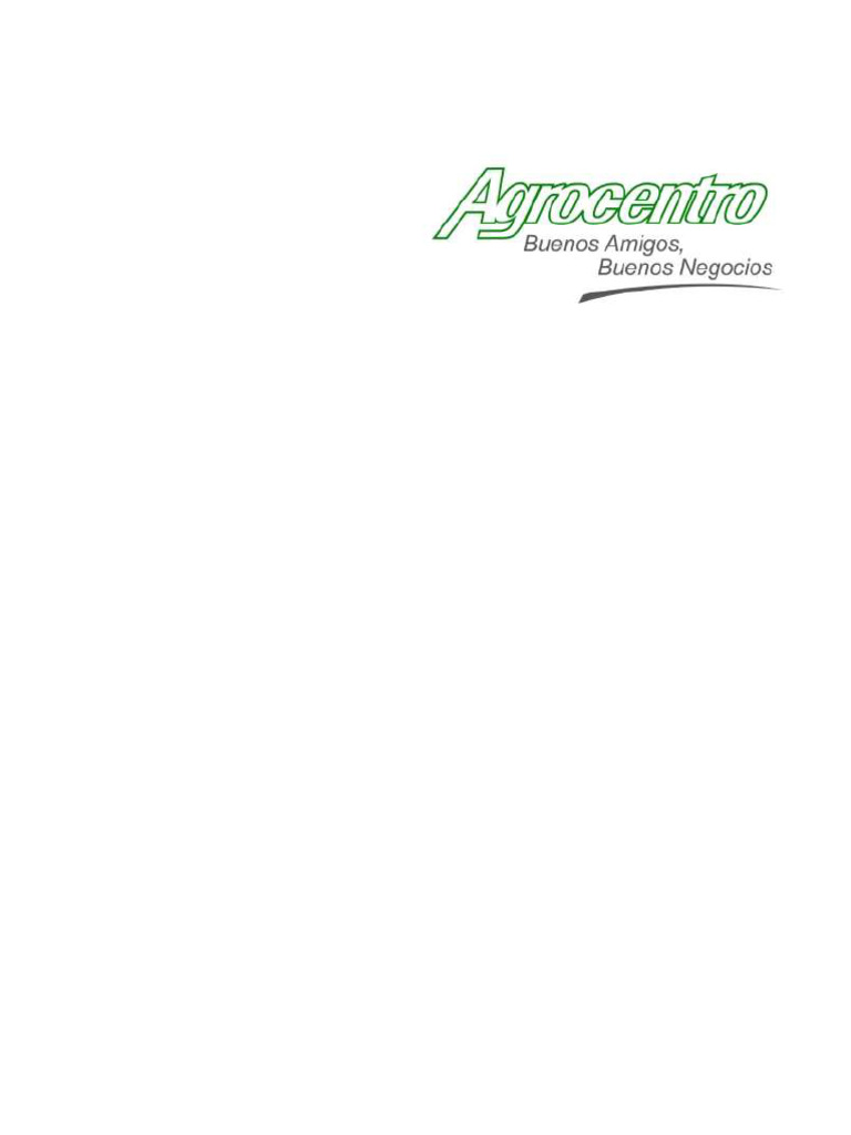 Agrocentro S.A.: Innovación Agrícola en Bolivia | PDF | Agricultura ...