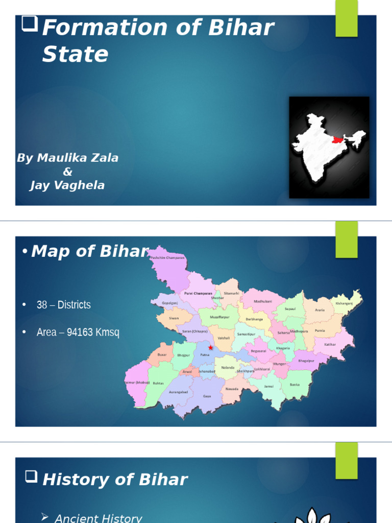 History and Culture of Bihar State | PDF | Mughal Empire | Bengal