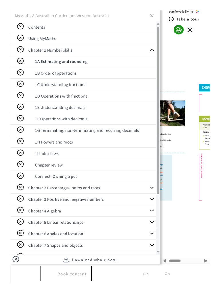 MyMaths 8 Curriculum Guide WA | PDF