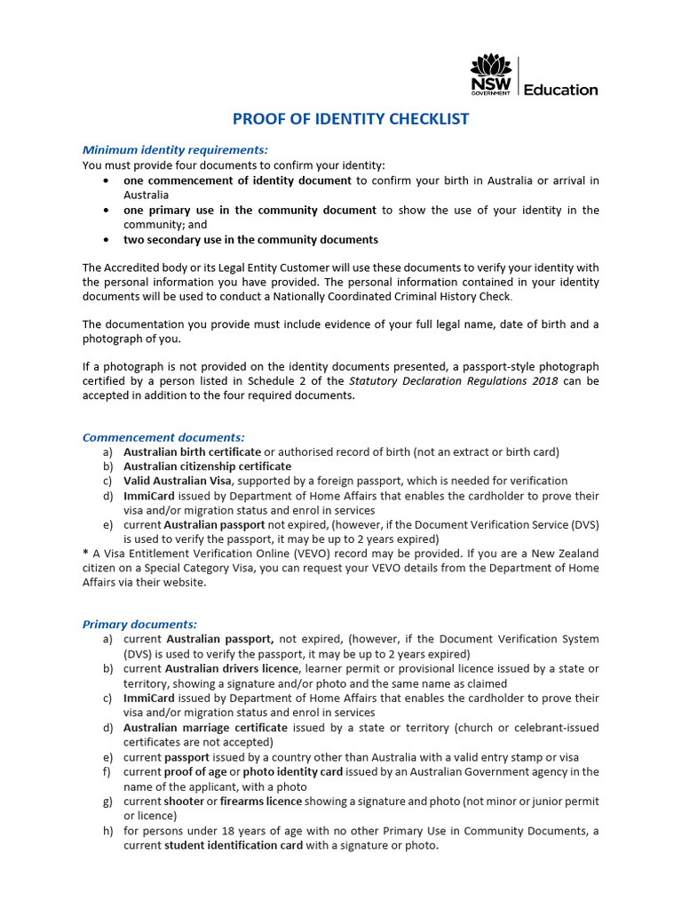 Identity Document Verification Guide | PDF | Identity Document | Passport