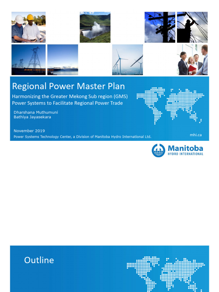 Attachment 6. Regional Master Plan_0 | PDF | Electric Power Transmission | Mekong