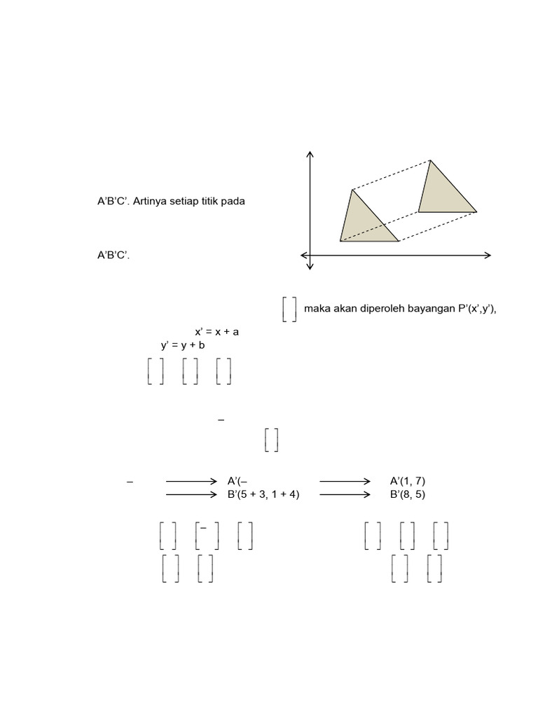 Transformasi Geometri dan Contoh Soal | PDF