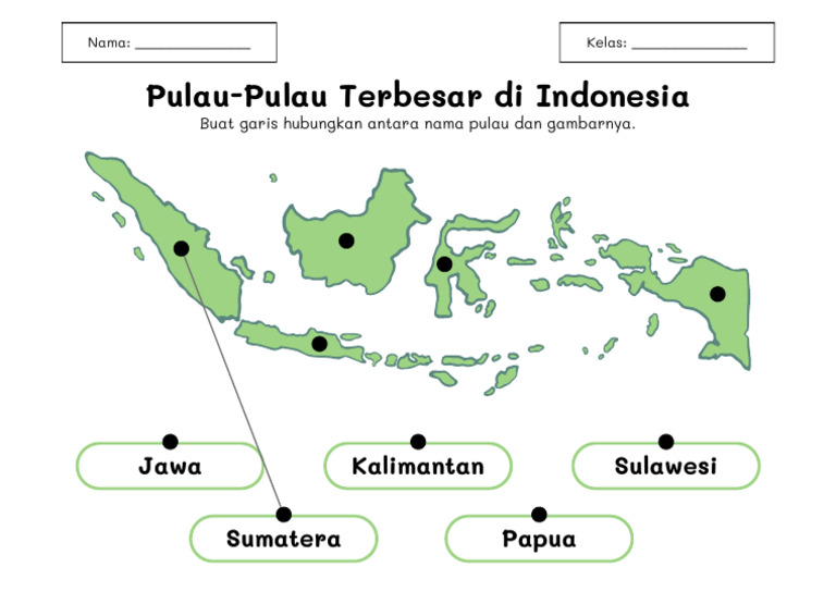 Pulau Terbesar di Indonesia | PDF