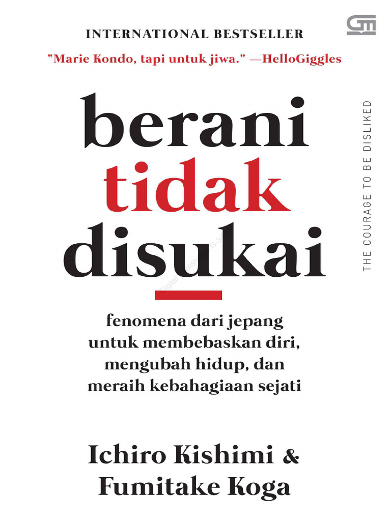 Berani Tidak Disukai: Panduan Kebahagiaan | PDF