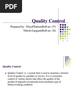 Quality Control - Notes (Basic) | PDF | Specification (Technical ...