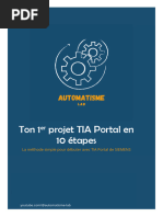 Tuto TIA PORTAL FR | PDF | Entrée/Sortie | Programmation informatique