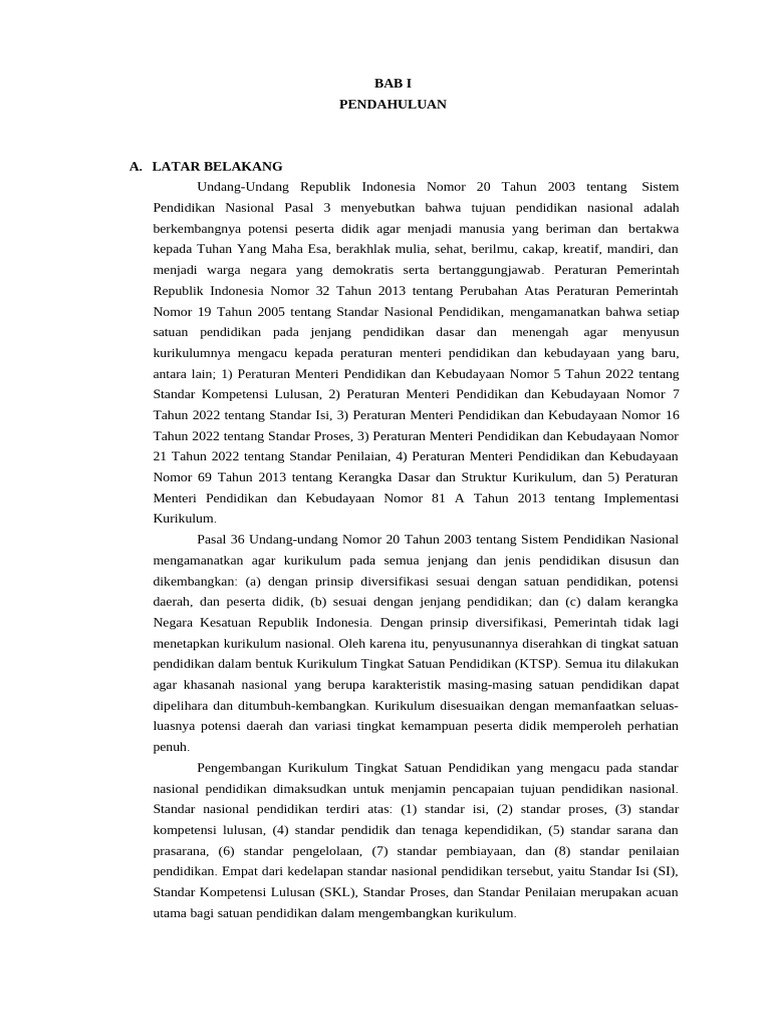 Laporan Kegiatan WS KTSP 2023-2024 | PDF