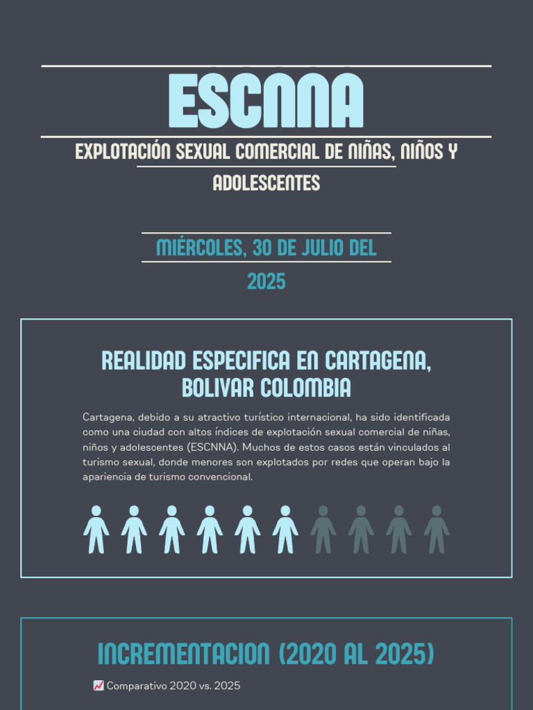 Explotación Sexual Infantil en Cartagena | PDF