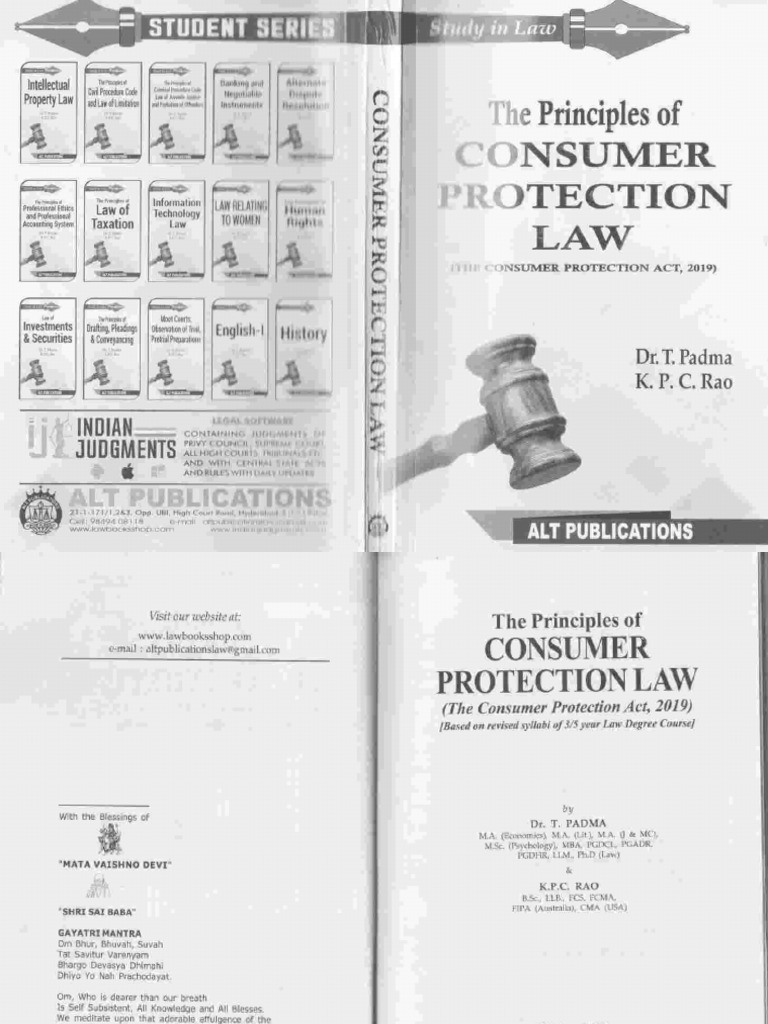 Consumer Protection Law-1 | PDF | Economies