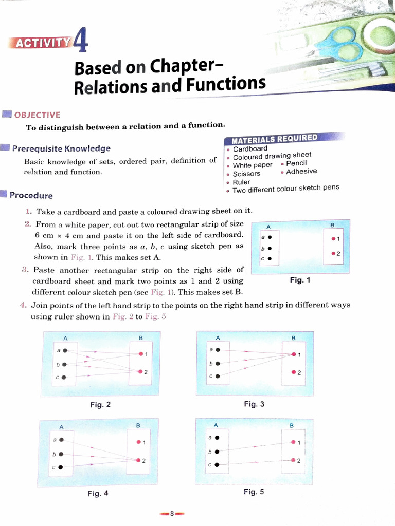Activity 3 Relations and Functions | PDF | Drawing | Function (Mathematics)