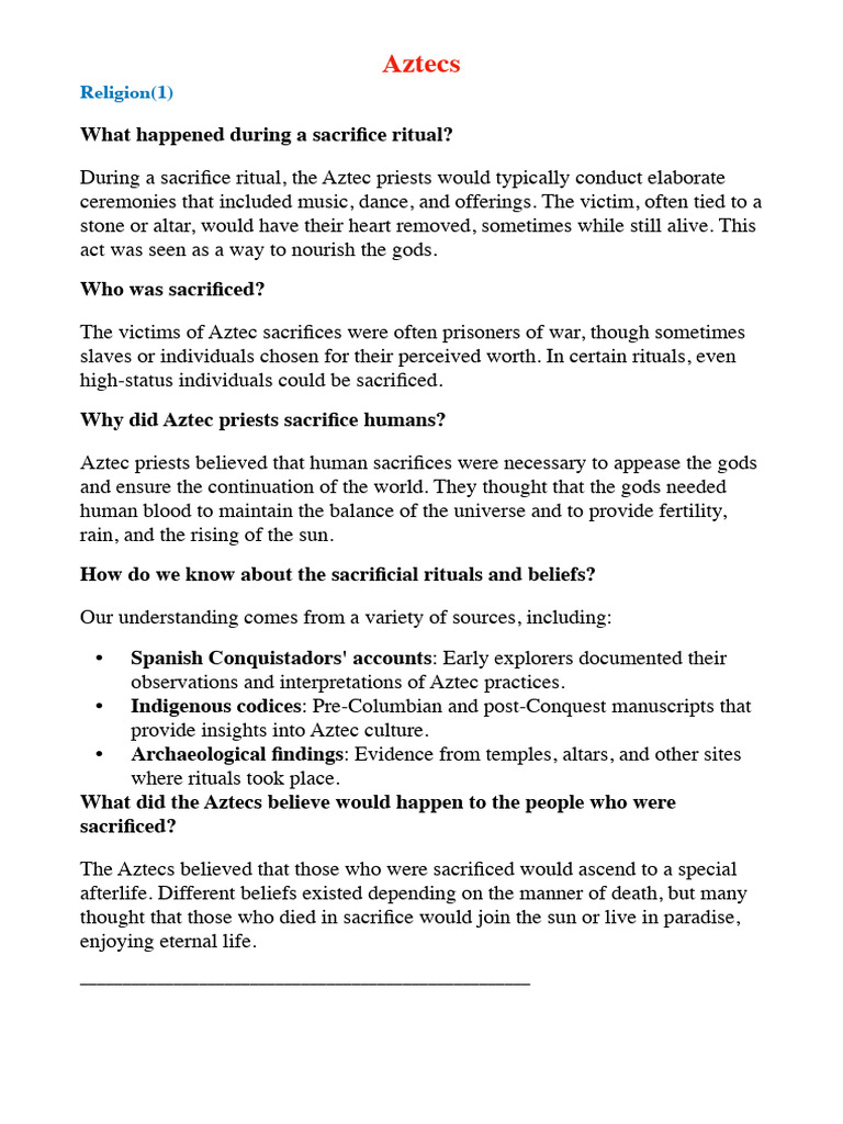 History Aztecs | PDF | Spanish Colonization Of The Americas | Hernán Cortés