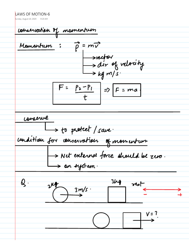 Laws of Motion-6 | PDF