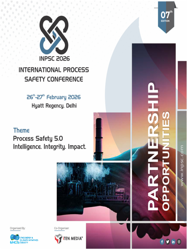 INPSC 2026: Process Safety 5.0 Conference | PDF