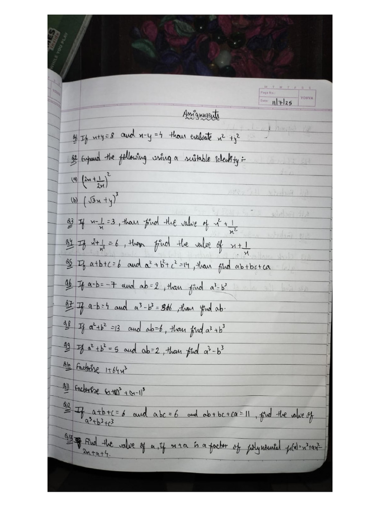 Assignment (Maths) | PDF