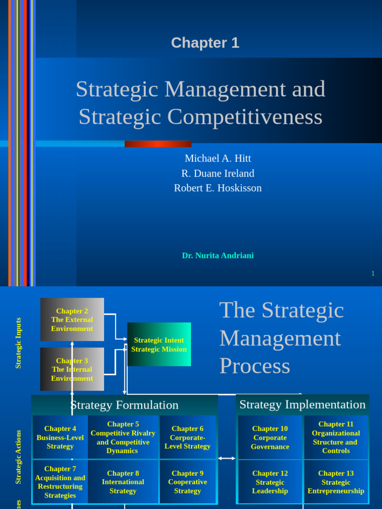 Strategic Management and Competitiveness Guide | PDF | Competitive ...