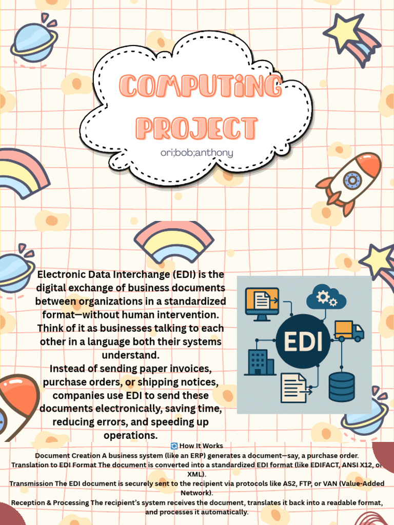 Understanding Electronic Data Interchange (EDI) | PDF