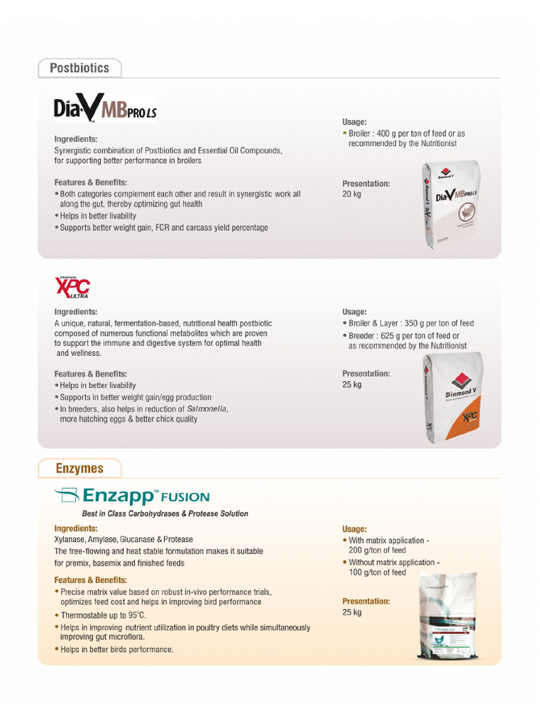 Provimi Animal Probiotics Feed Additives | PDF