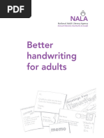 Handwriting Practice Booklet Guide | PDF