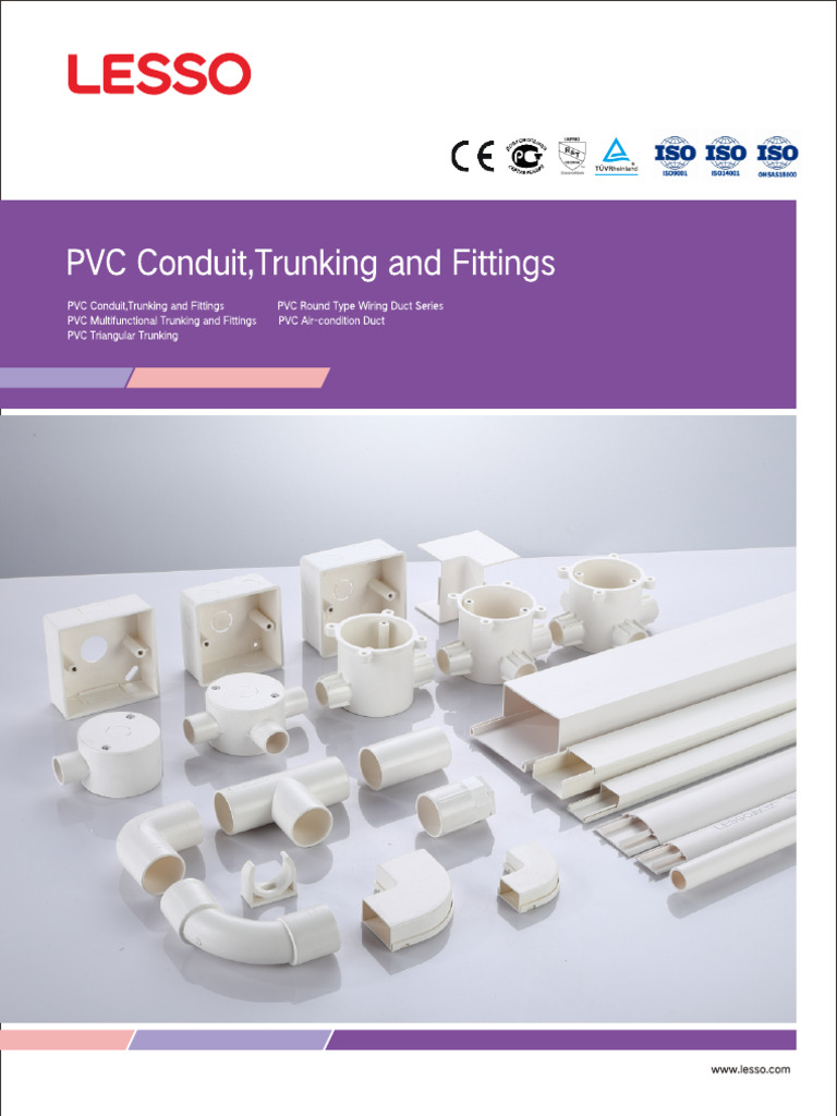 6.PVC Cable Trunking and Conduit Brochure | PDF