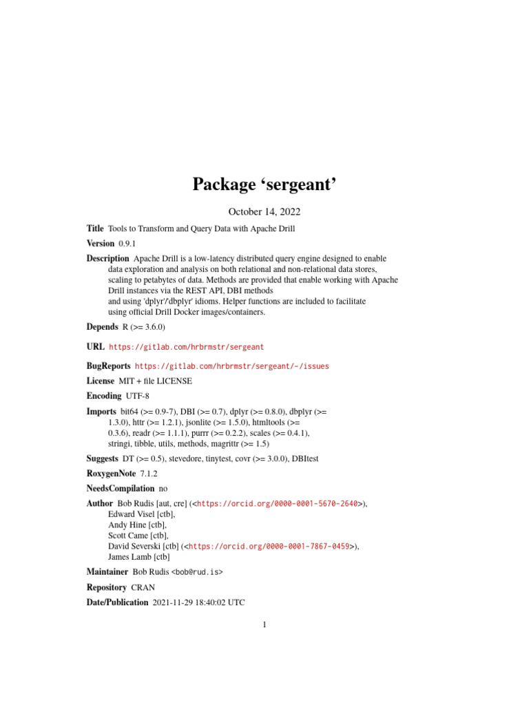 Sergeant | PDF | Parameter (Computer Programming) | Command Line Interface