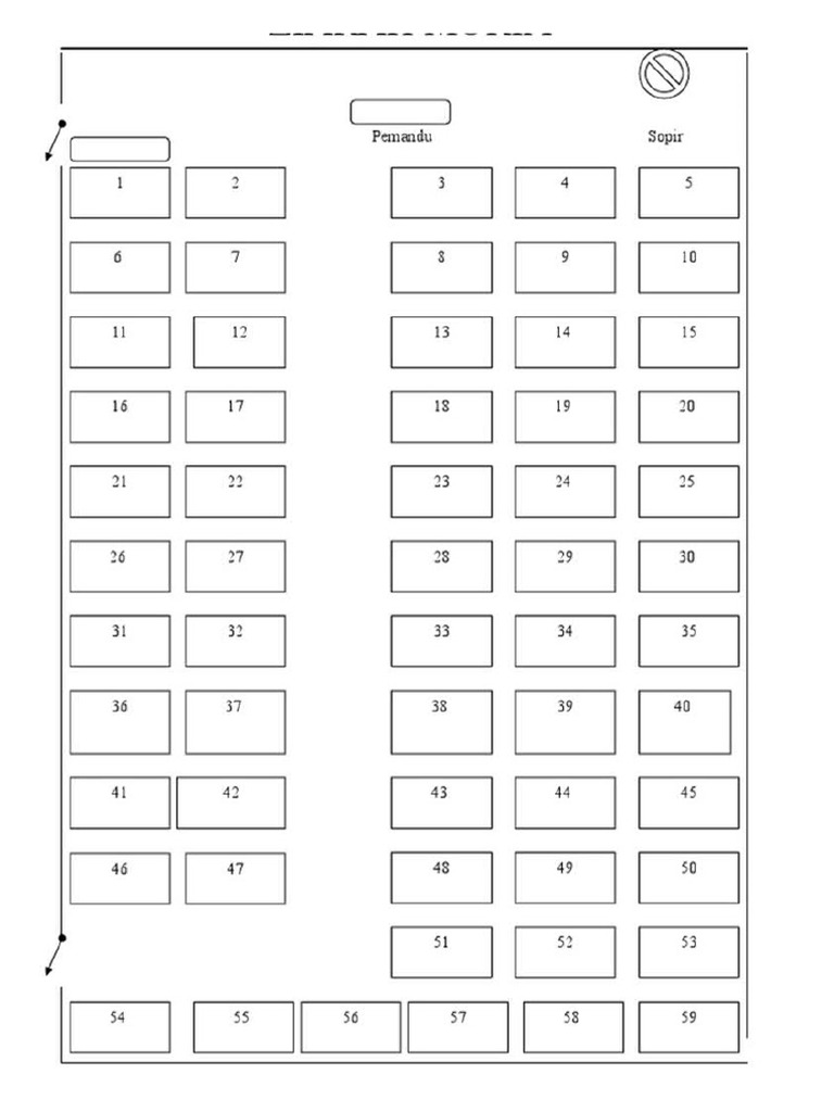 Denah Bus | PDF
