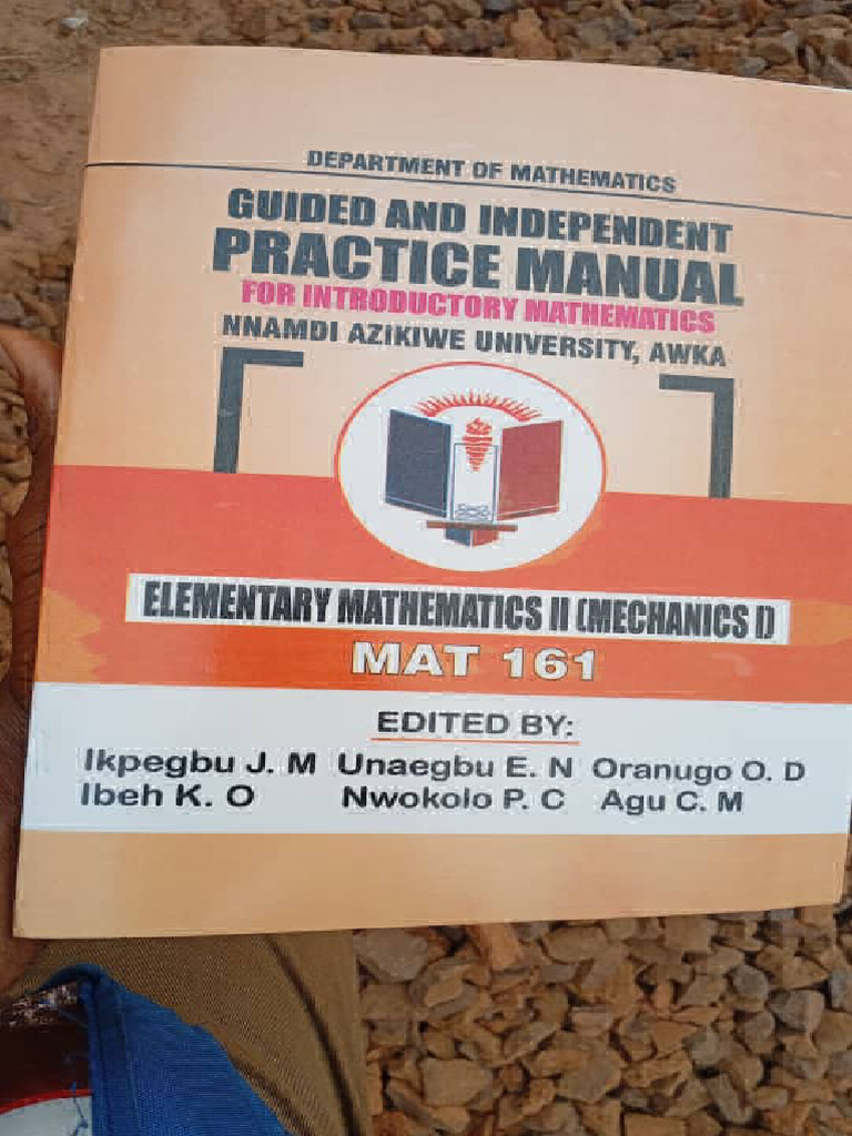 Maths 161 | PDF