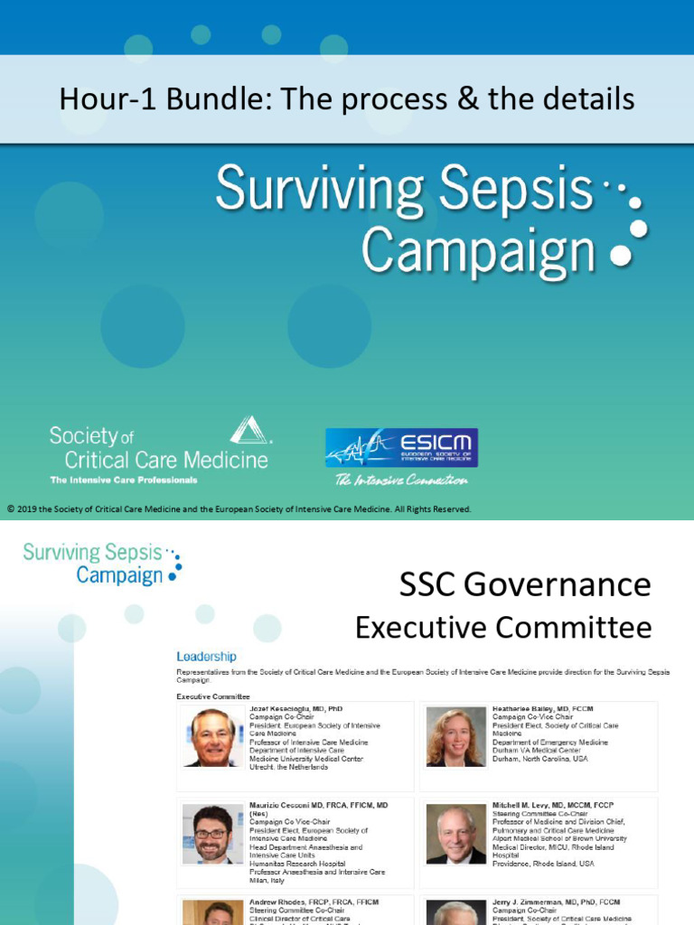 Hour 1 Bundle | PDF | Sepsis | Medical Specialties