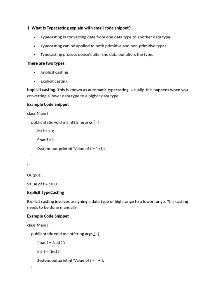 Java Interview Questions4 | PDF | Mathematical Logic | Software Development