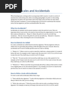Treble Clef Cheat Sheet | PDF | Notation | Infographics