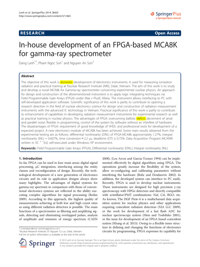 Document Mca Fpga AA | PDF | Field Programmable Gate Array | Analog To ...