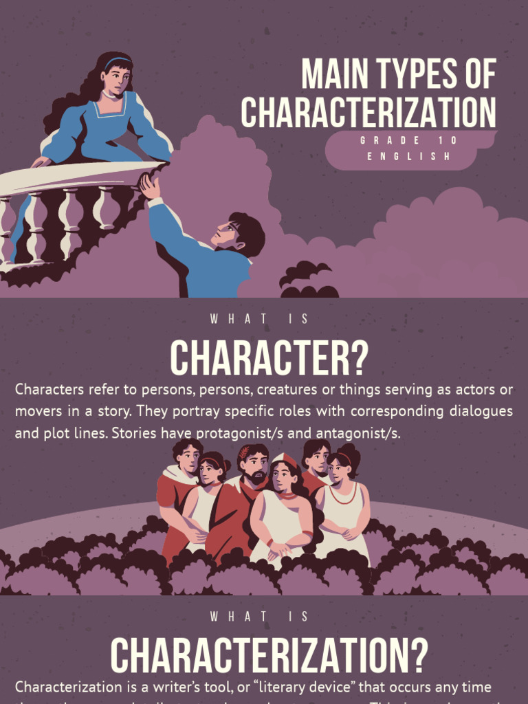 Types of Characterization | PDF | Narration
