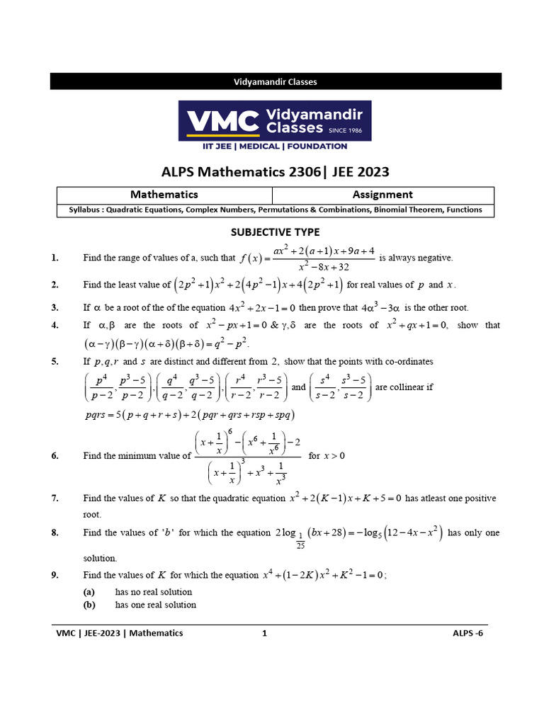 ALPS-2306 Assignment | PDF | Function (Mathematics) | Numbers