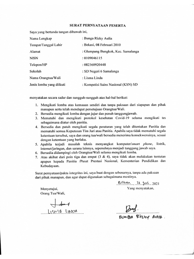 Bunga Rizky Aulia | PDF