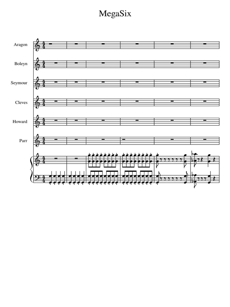 MegaSix Score | PDF