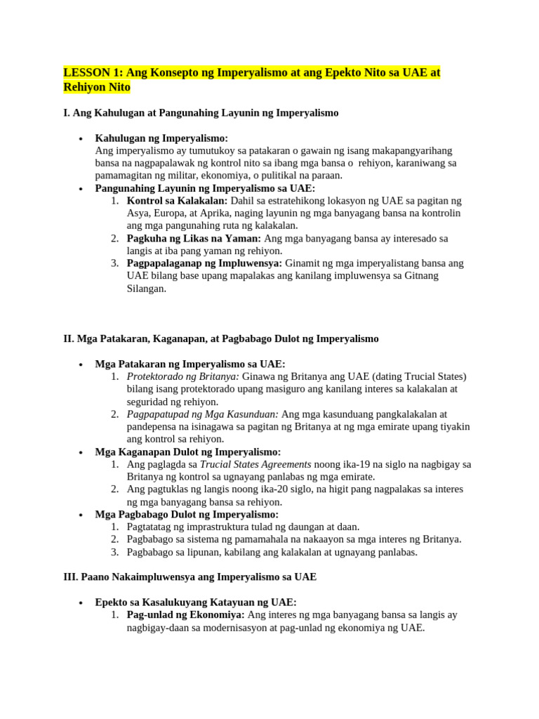 Lesson 1 Grade 6 | PDF