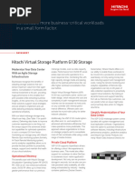 Hitachi Virtual Storage Platform One Block Datasheet | PDF | Data ...