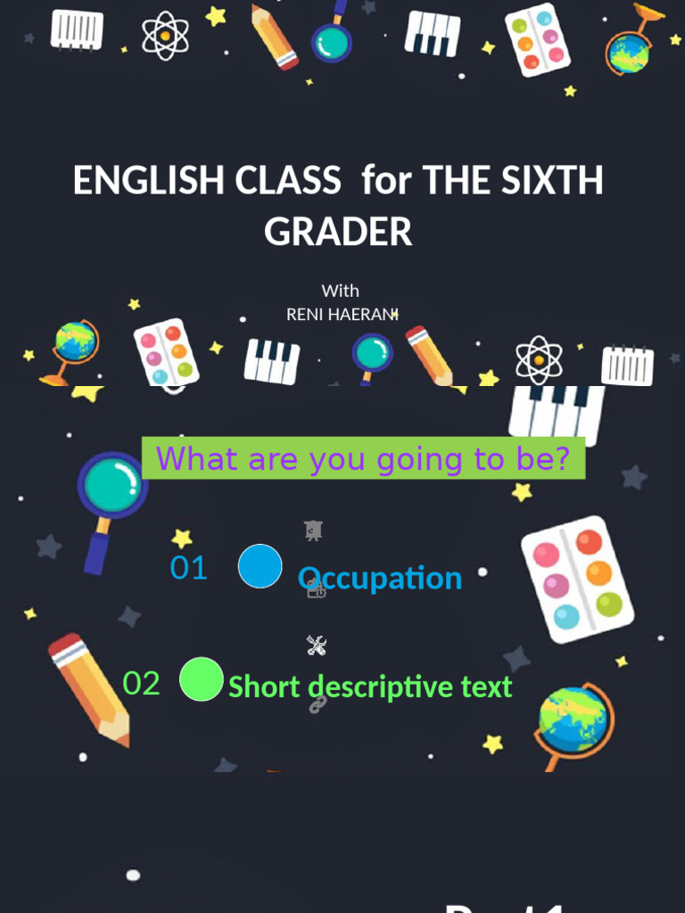 Sixth Grade English Class: Occupations | PDF