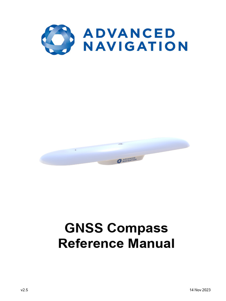 GNSS Compass Reference Manual v2.5 | PDF | Implied Warranty | Navigation