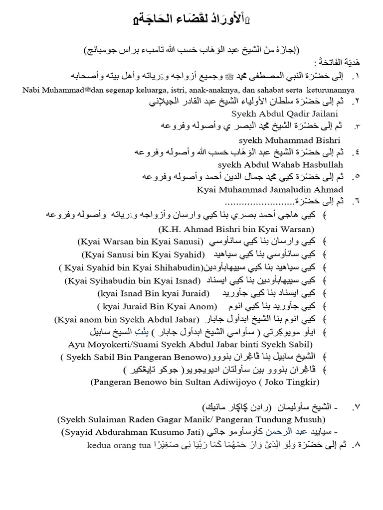 KH Ahmad Bishri | PDF