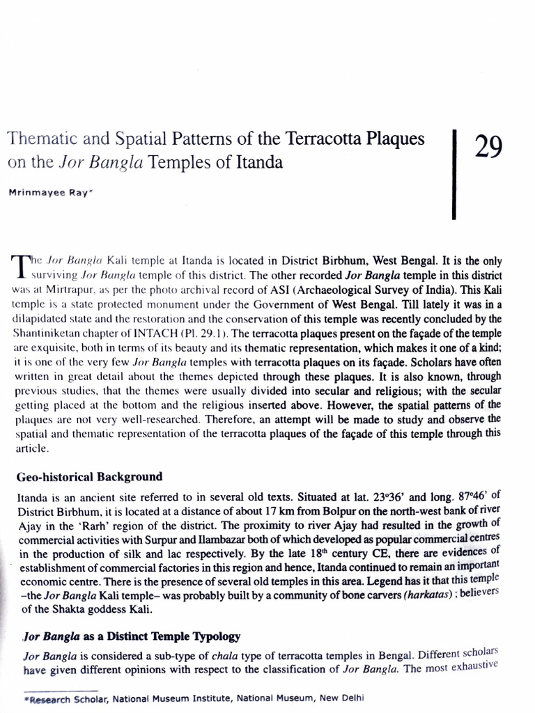 Thematic and Spatial Patterns of The Ter | PDF | Sita