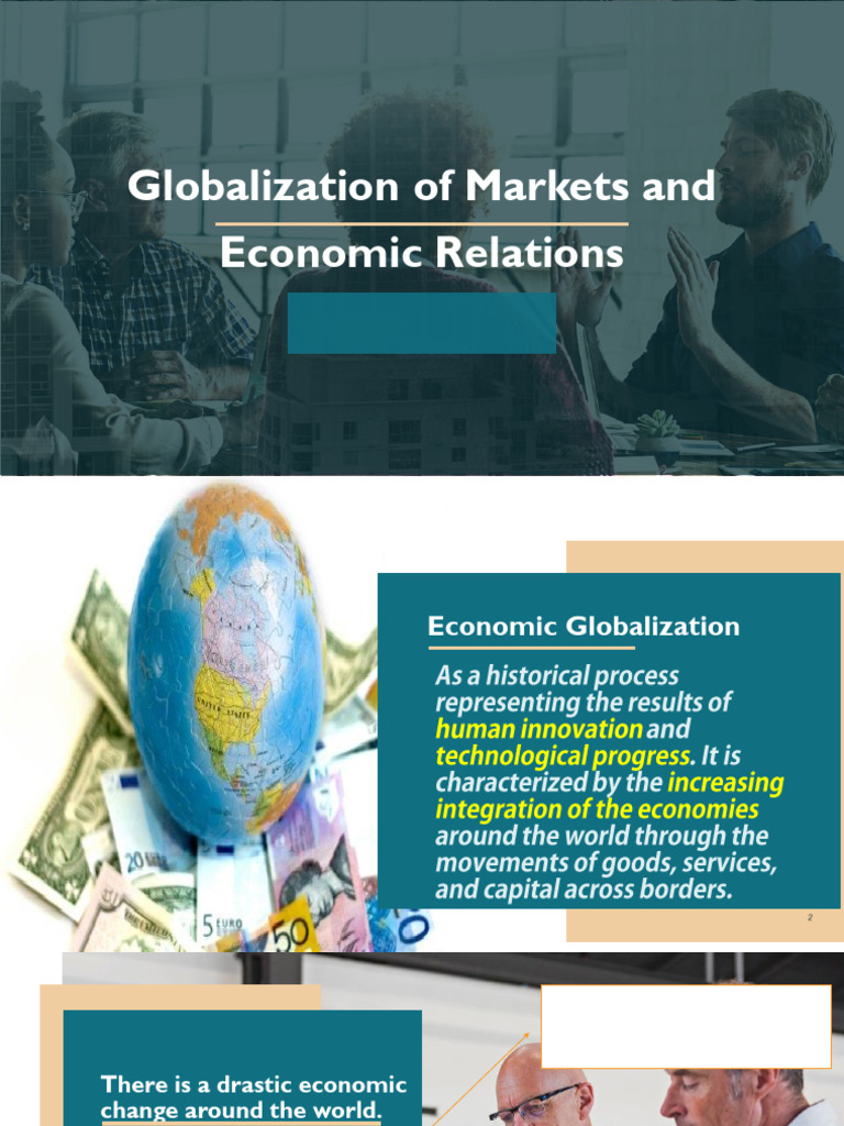 Economic Globalization Overview | PDF | Economics | Keynesian Economics