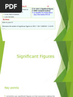 Significant Figures | PDF | Significant Figures | Applied Mathematics