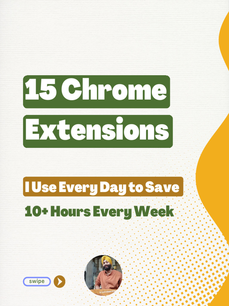 15 Chrome Extensions | PDF