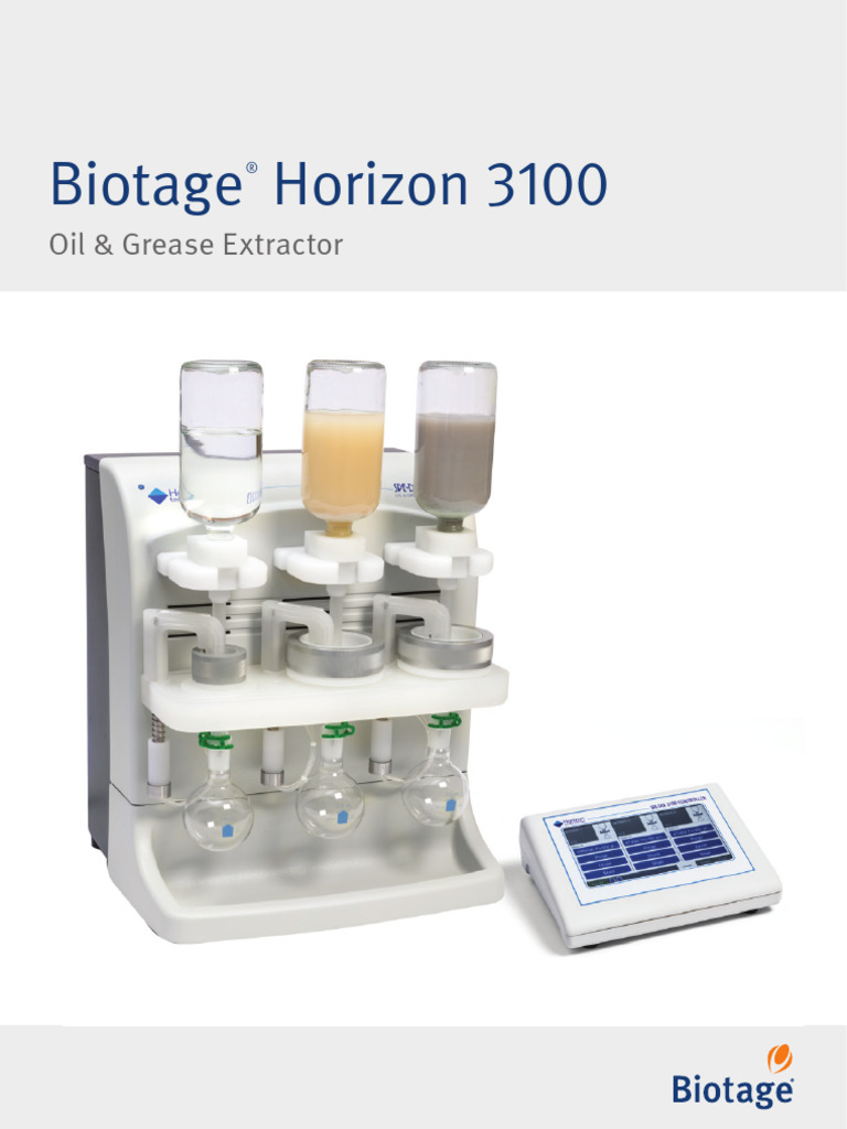 Biotage Horizon 3100 Overview | PDF