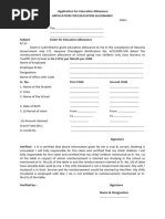 Children Allowance | PDF