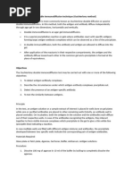 Ouchterlony Double Diffusion Method | PDF | Antibody | Gel Electrophoresis