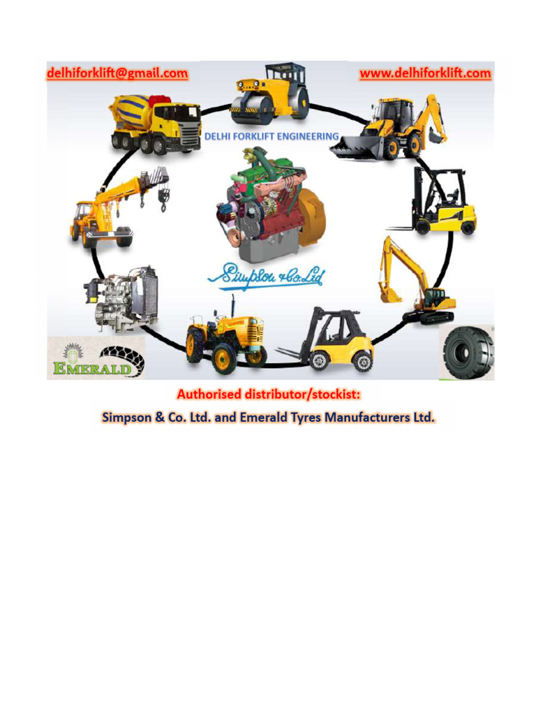 Simpson & Co. Ltd. and Emerald Tyres Manufacturers LTD.: Delhi Forklift ...