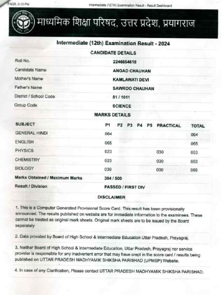 Angad Chauhan Inter20250713 | PDF