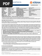 ATRAM Global Technology Feeder Fund Overview | PDF | Financial Risk ...