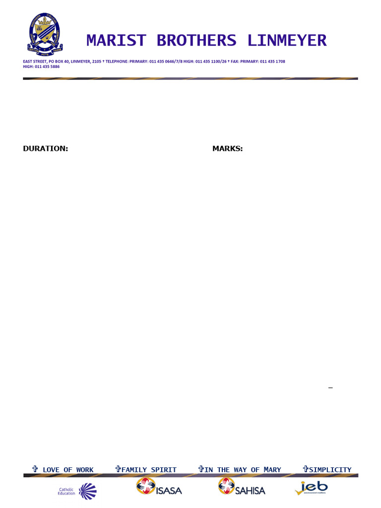 Grade 10 CAT November Practical Exam | PDF | Spreadsheet | Computer File